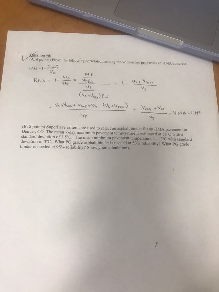 (A: 6 points) Prove the following correlation among | Chegg.com (A: 6 points) Prove the following correlation among | Chegg.com