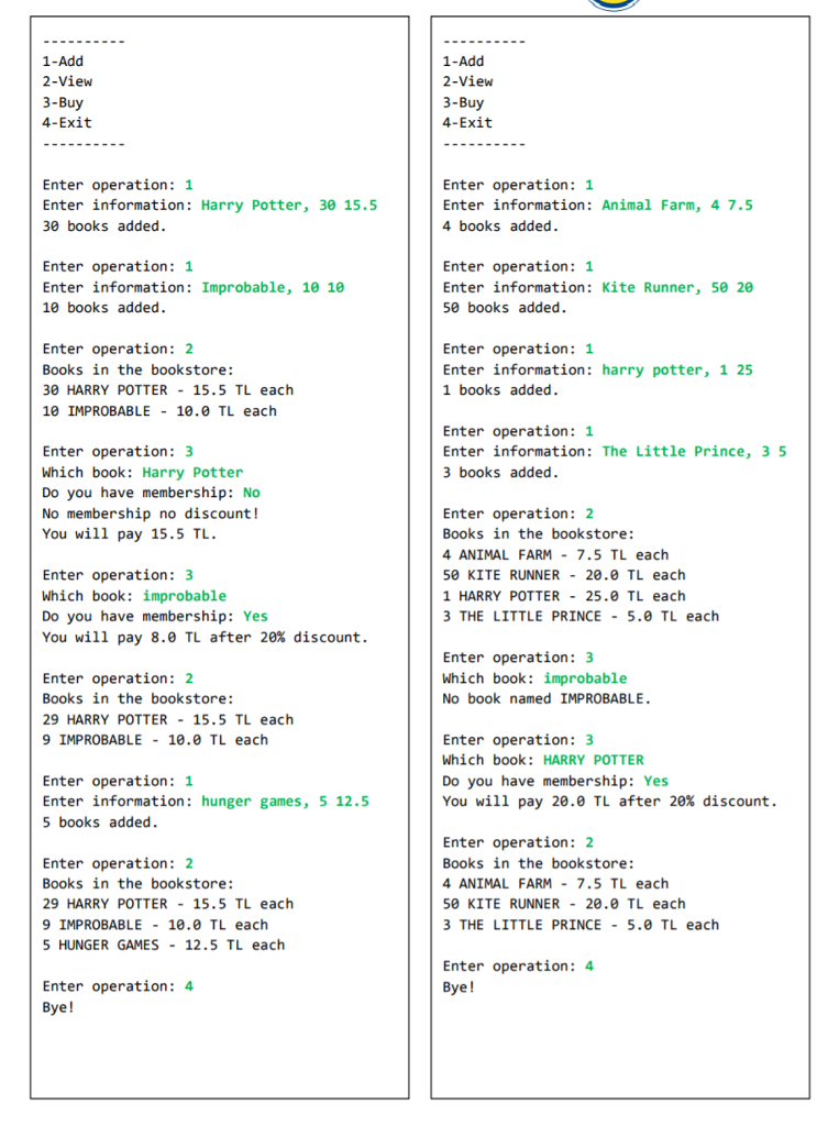 Solved Write a Java program that keeps stocks of a | Chegg.com