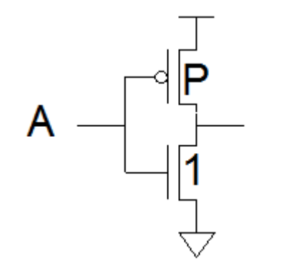 Solved Ratioed Circuit: Suppose n/p is 1.Determine the | Chegg.com