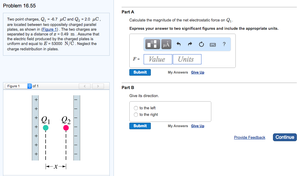 Solved Calculate The Magnitude Of The Net Electrostatic