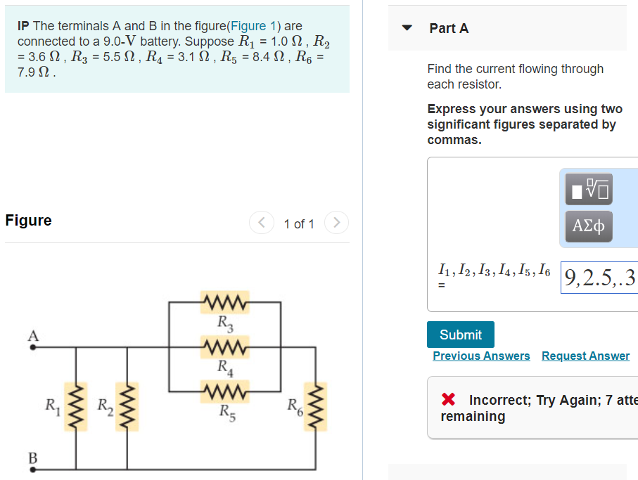 Solved IP The terminals A and B in the figure(Figure 1) are | Chegg.com