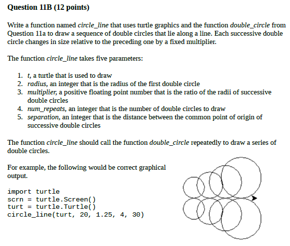 Solved Question 11a 8 Points Write A Function Named 