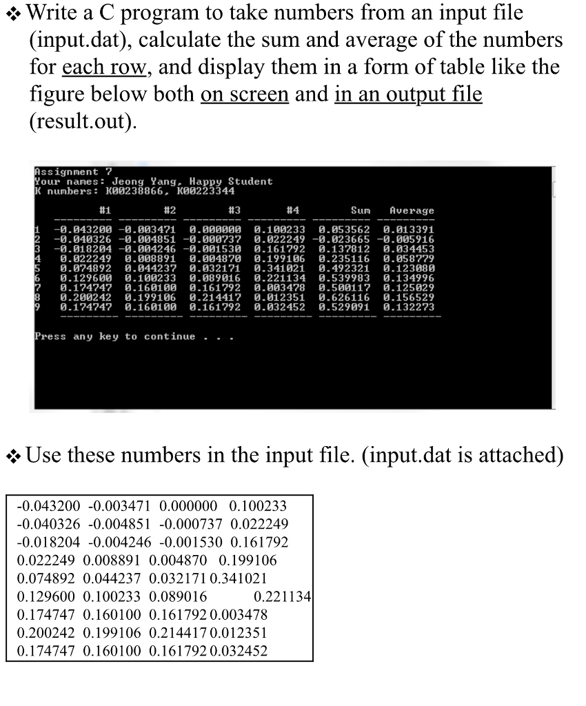Write A C Program To Take Numbers From An Input File Chegg write-a-c-program-to-take-numbers-from-an-input-file-chegg