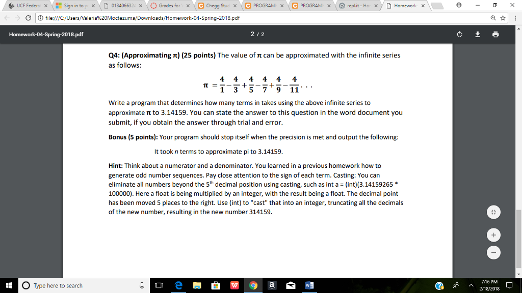 Solved PROGRAMMING LANGUAGE C You are now allowed to use | Chegg.com