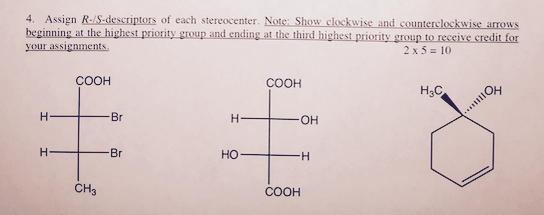 Solved Assign R-/S-descriptors of each stereocenter. Note: | Chegg.com