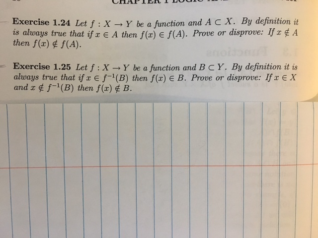 Solved Let f: X rightarrow Y be a function and A Subset X. | Chegg.com