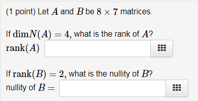 Solved 4, what is the rank of A? If dimN(A) rank(A) If | Chegg.com