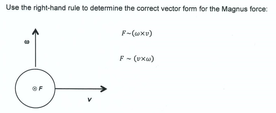 Solved Use the right-hand rule to determine the correct | Chegg.com