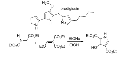Solved Prodigiosin, the red pigment shown below, is a | Chegg.com
