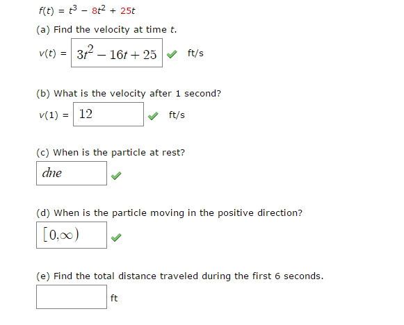 Solved A particle moves according to a law of motion s = | Chegg.com