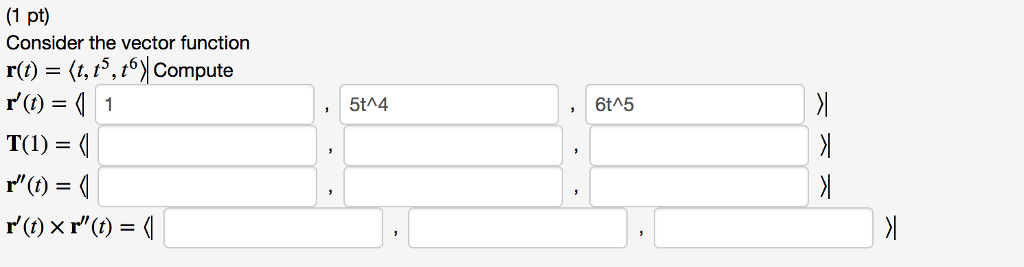 Solved Consider the vector function r(t)