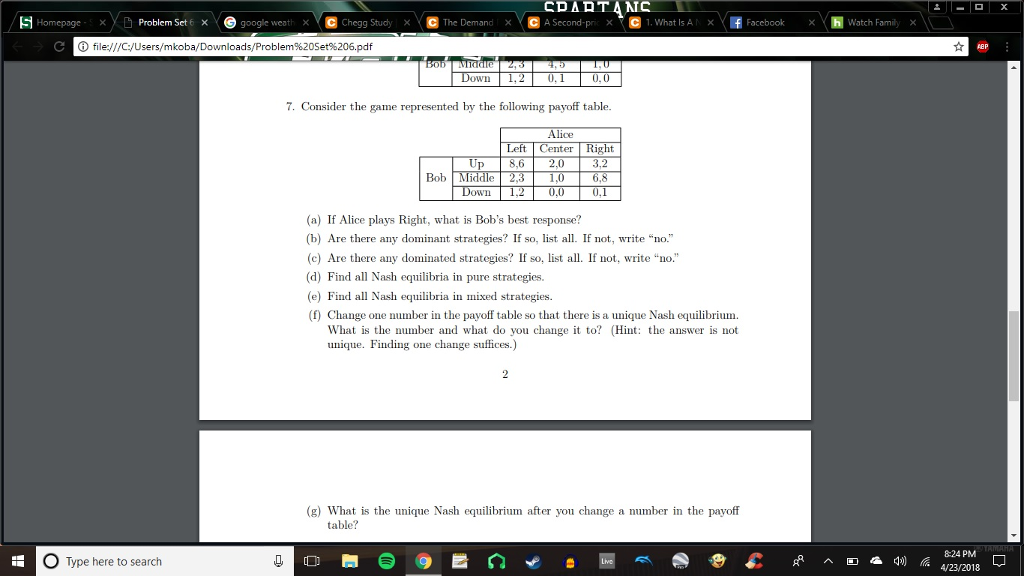 Economics Archive | April 23 2018 | Chegg.com