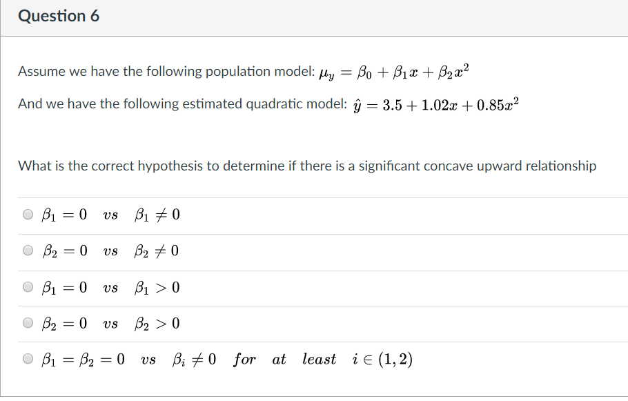 Question 1 1.5 pts Log-Log Model. Assume we have an | Chegg.com