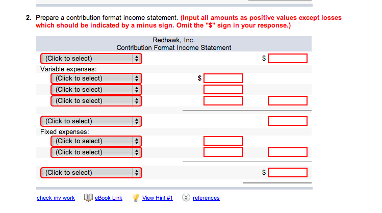 Solved Number of units sold 10,000 Selling price per unit $ | Chegg.com
