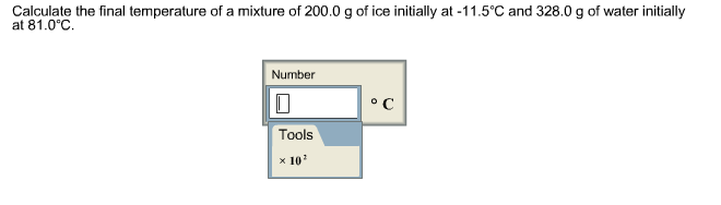 Solved Calculate the final temperature of a mixture of 200.0 | Chegg.com