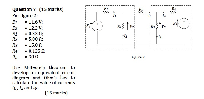 Solved Use Millman's theorem to develop an equivalent | Chegg.com