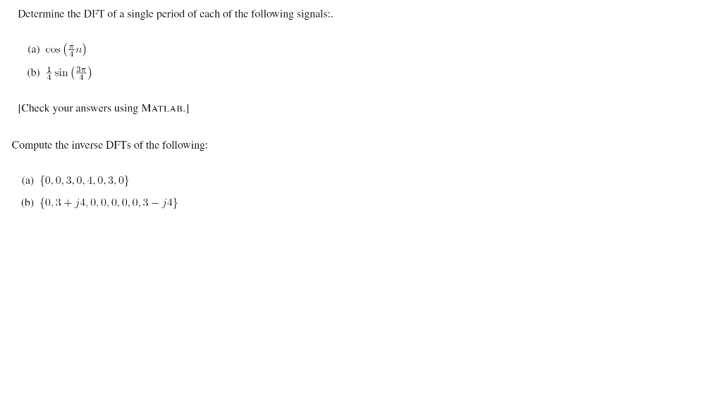 Solved Determine the DPT of a single period of each of the | Chegg.com