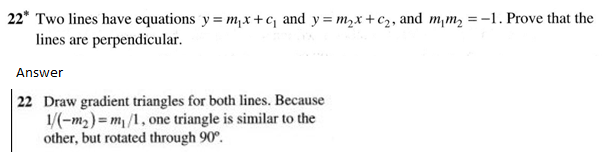 Solved Two lines have equations y = m1x + c1 and y = m2x + | Chegg.com