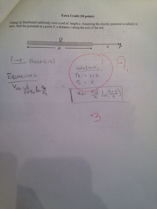 Solved Charge Q distributed uniformly over a rod of length | Chegg.com Solved Charge Q distributed uniformly over a rod of length | Chegg.com