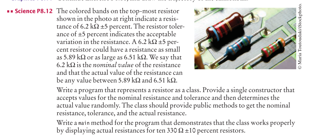 Solved Write a java program that models a Voltage | Chegg.com