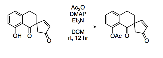 Solved 2 DMAP Et3N 993 ,993 DCM rt, 12 hr OHI C) OAc O C) | Chegg.com