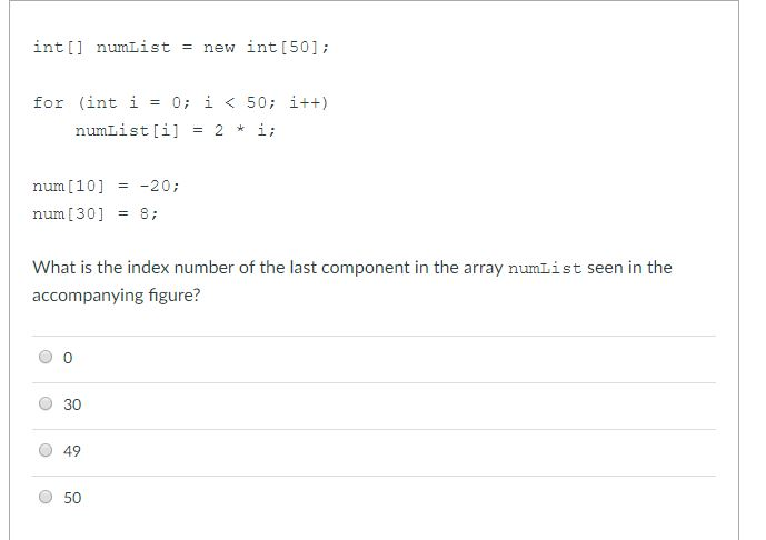 Solved int l numList - new int [501 for (int 1 0;