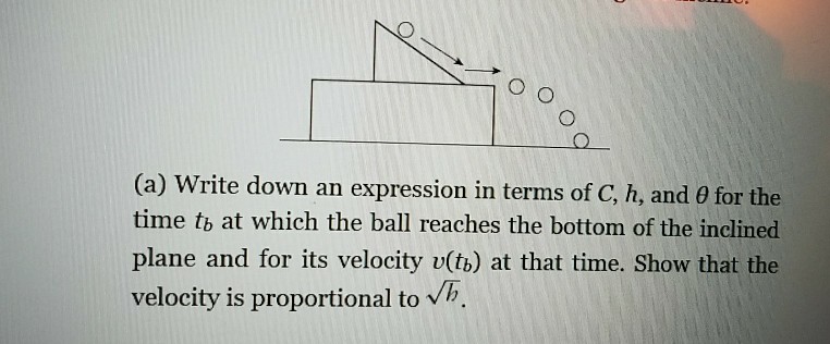 Solved 15. In the inclined plane experiment of Galileo, | Chegg.com