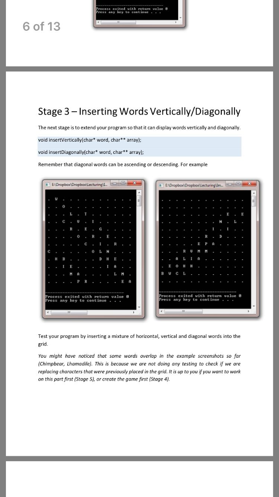 2 of 13 Introduction A Word Search Puzzle consists of | Chegg.com