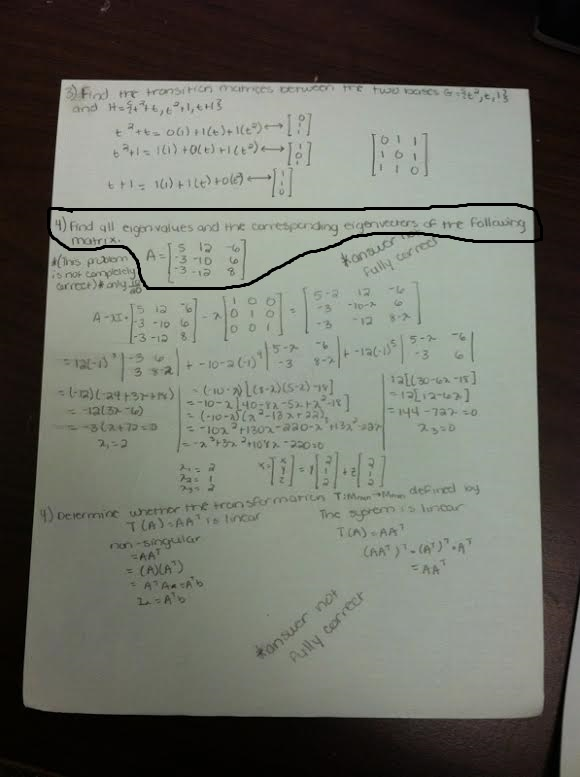 Solved Find the transition matrices between the two bases E | Chegg.com