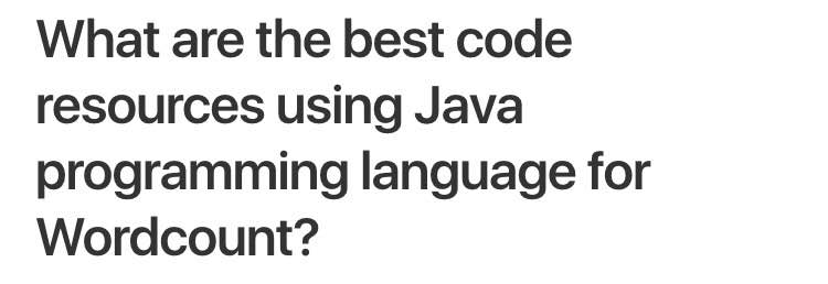 Solved What are the best code resources using Java | Chegg.com