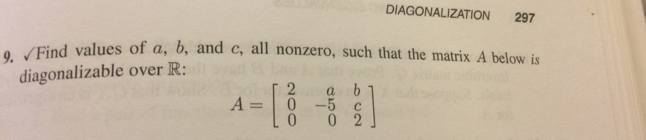 Solved Find values of a, b, and c, all nonzero, such that | Chegg.com