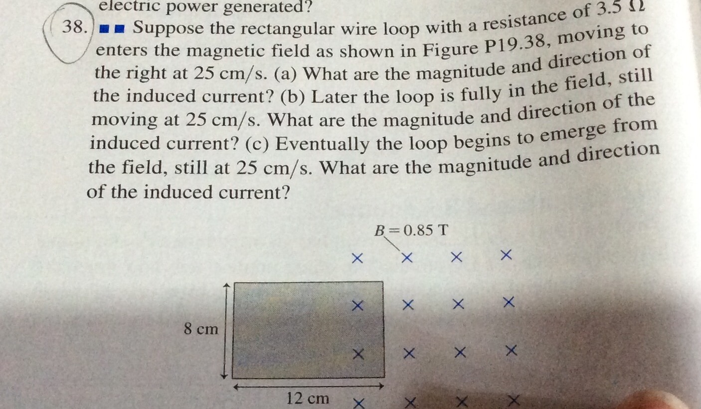 Solved Suppose the rectangular wire loop with a resistance | Chegg.com