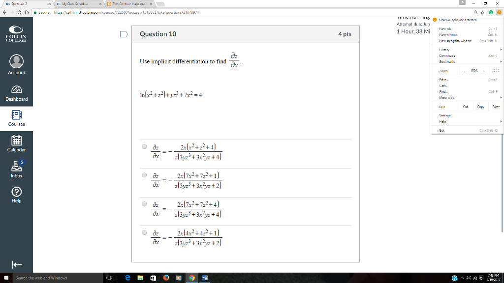 Solved C Secure https/Micolin tructure com rses 722500/q | Chegg.com
