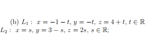 Solved: Determine Whether The Given Pairs Of Lines Are Par... | Chegg.com