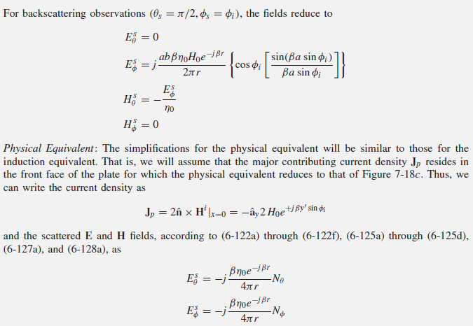 Solved Example 7-4 A parallel polarized uniform plane wave | Chegg.com