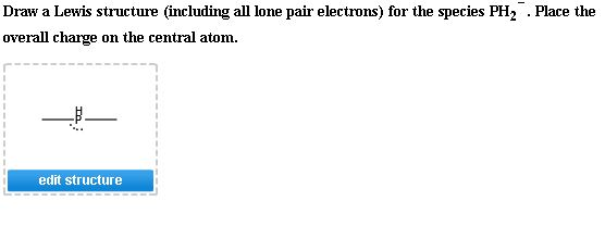Solved Draw a Lewis structure (including all lone pair | Chegg.com