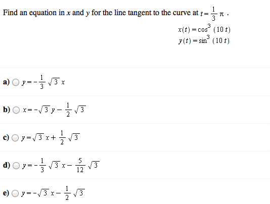 Solved Find a parametrization x = x(t) ,y = y(t) ,t [0, 1] | Chegg.com