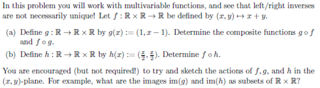 Solved In this problem you will work with multivariable | Chegg.com