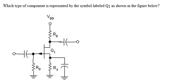 Solved Which type of component is represented by the symbol | Chegg.com