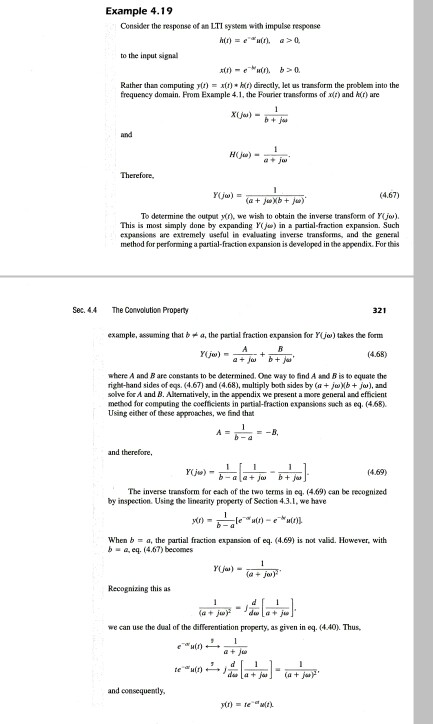 Solved Example 4.9 To illustrate the usefulness of the | Chegg.com