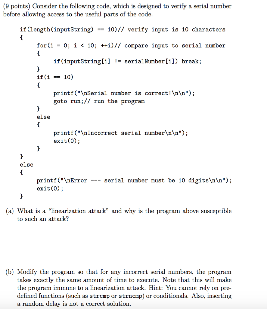 Solved Consider the following code, which is designed to | Chegg.com