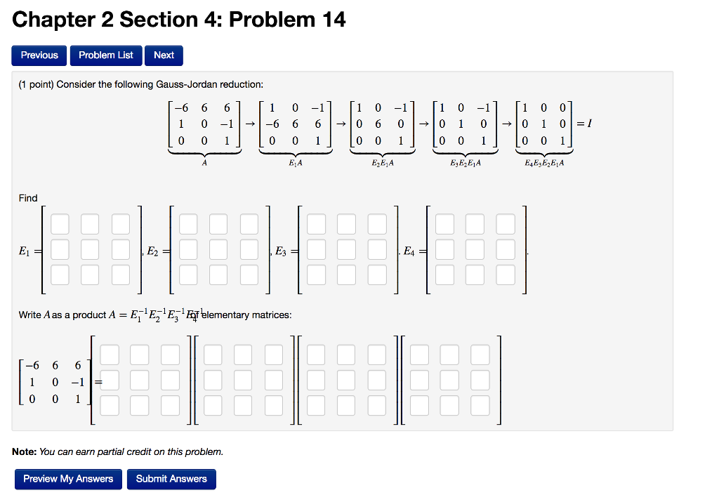 Solved Chapter 2 Section 4: Problem 14 Previous Problem List | Chegg.com