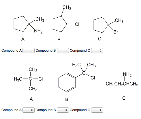 Solved Order each of the sets of compounds with respect to | Chegg.com