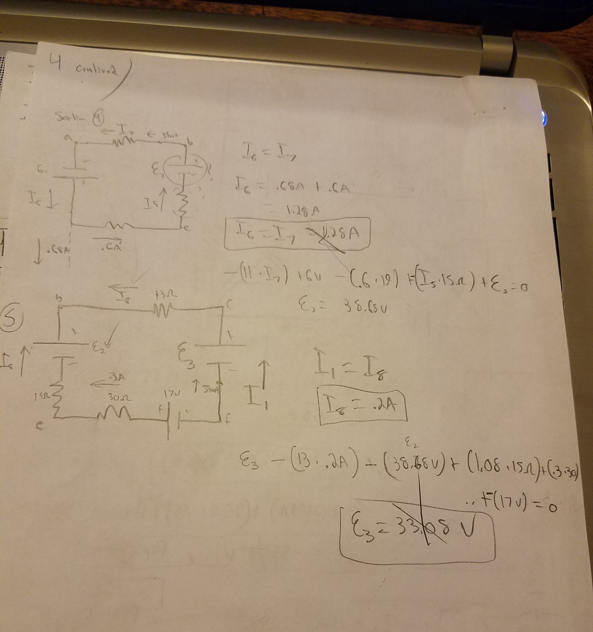 Solved A multi-loop circuit is shown in the figure. Some | Chegg.com