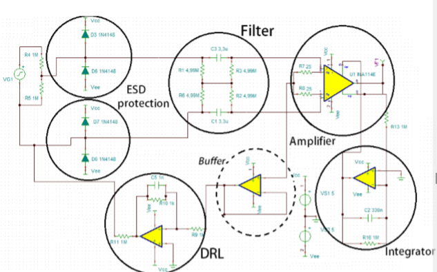 when making a DRL =(Driven Right LEG) cirucuit for an | Chegg.com