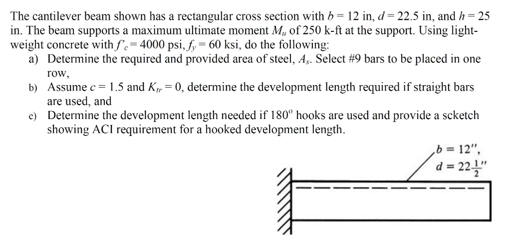 Solved The cantilever beam shown has a rectangular cross | Chegg.com
