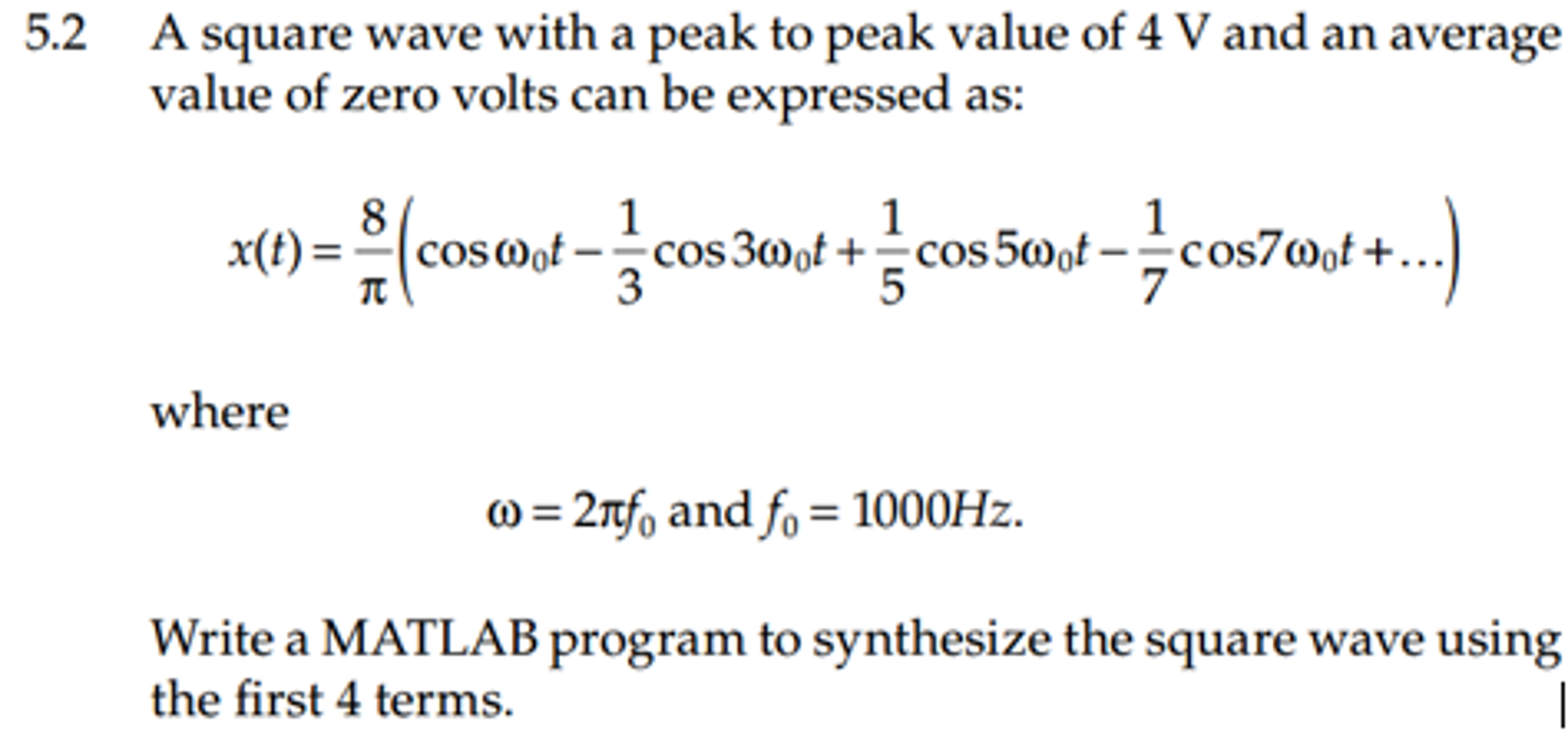 Solved Write A Script In Matlab That Asks The User To Select