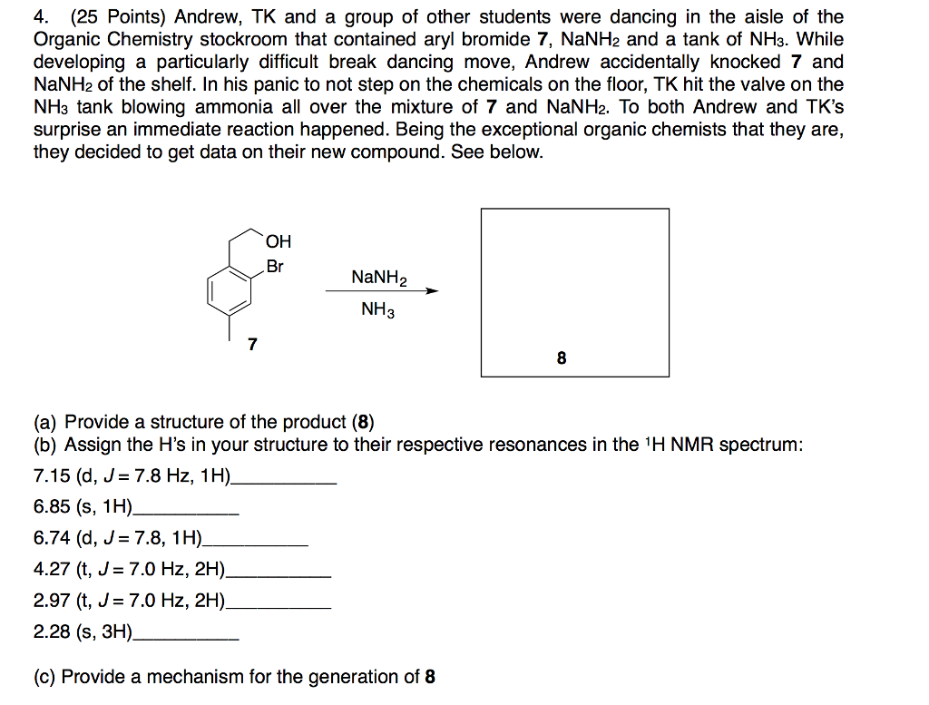 Solved Andrew, TK and a group of other students were dancing | Chegg.com