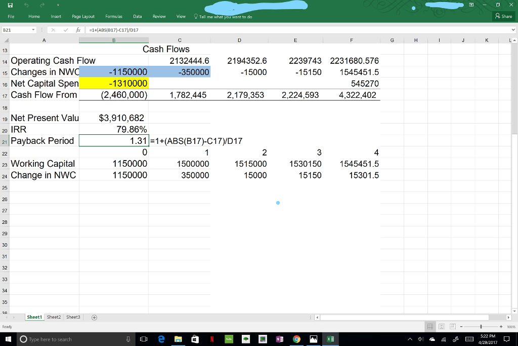 Solved Calculate NPV IRR And Payback Based On The Chegg solved-calculate-npv-irr-and-payback-based-on-the-chegg