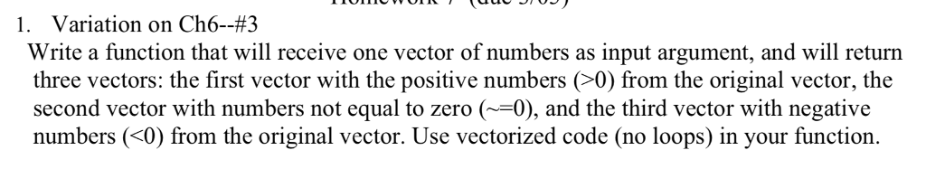 Solved Variation On Ch6 3 Write A Function That Will